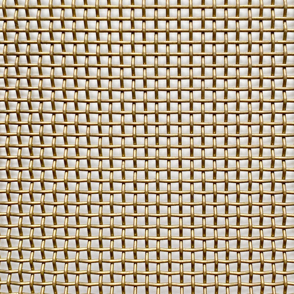 Brass woven wire mesh in-stock range, ready to ship by Arrow Metal