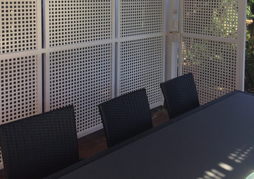 Perforated metal screens - residential project -Sydney - Arrow Metal