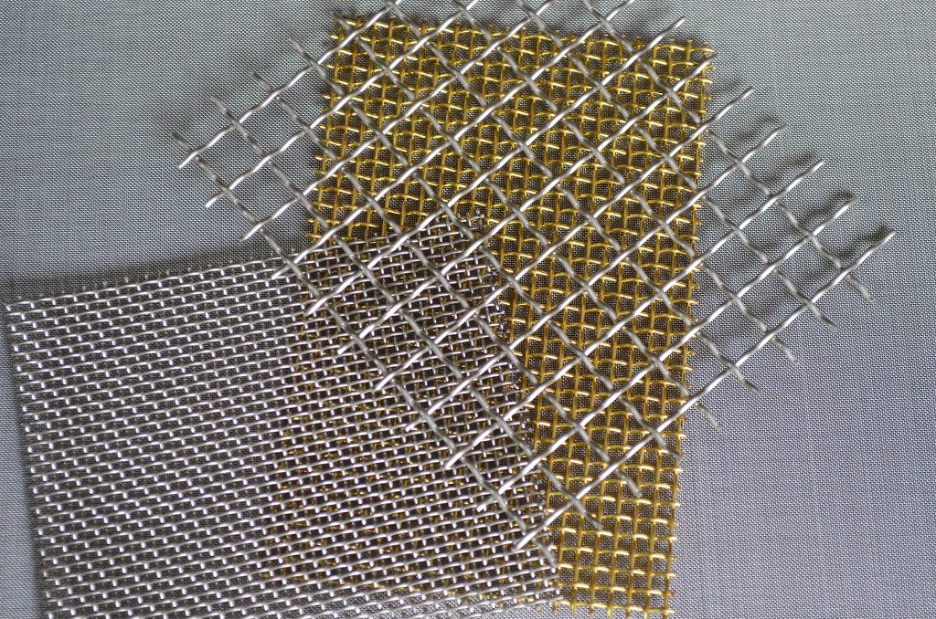 Woven Wire Mesh Samples - Arrow Metal