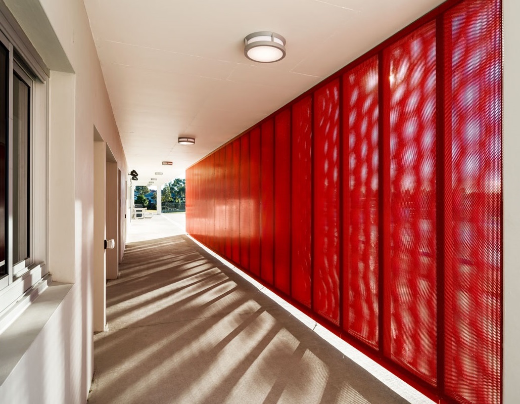 Scarlet Fever: Red perforated metal trend - Arrow Metal