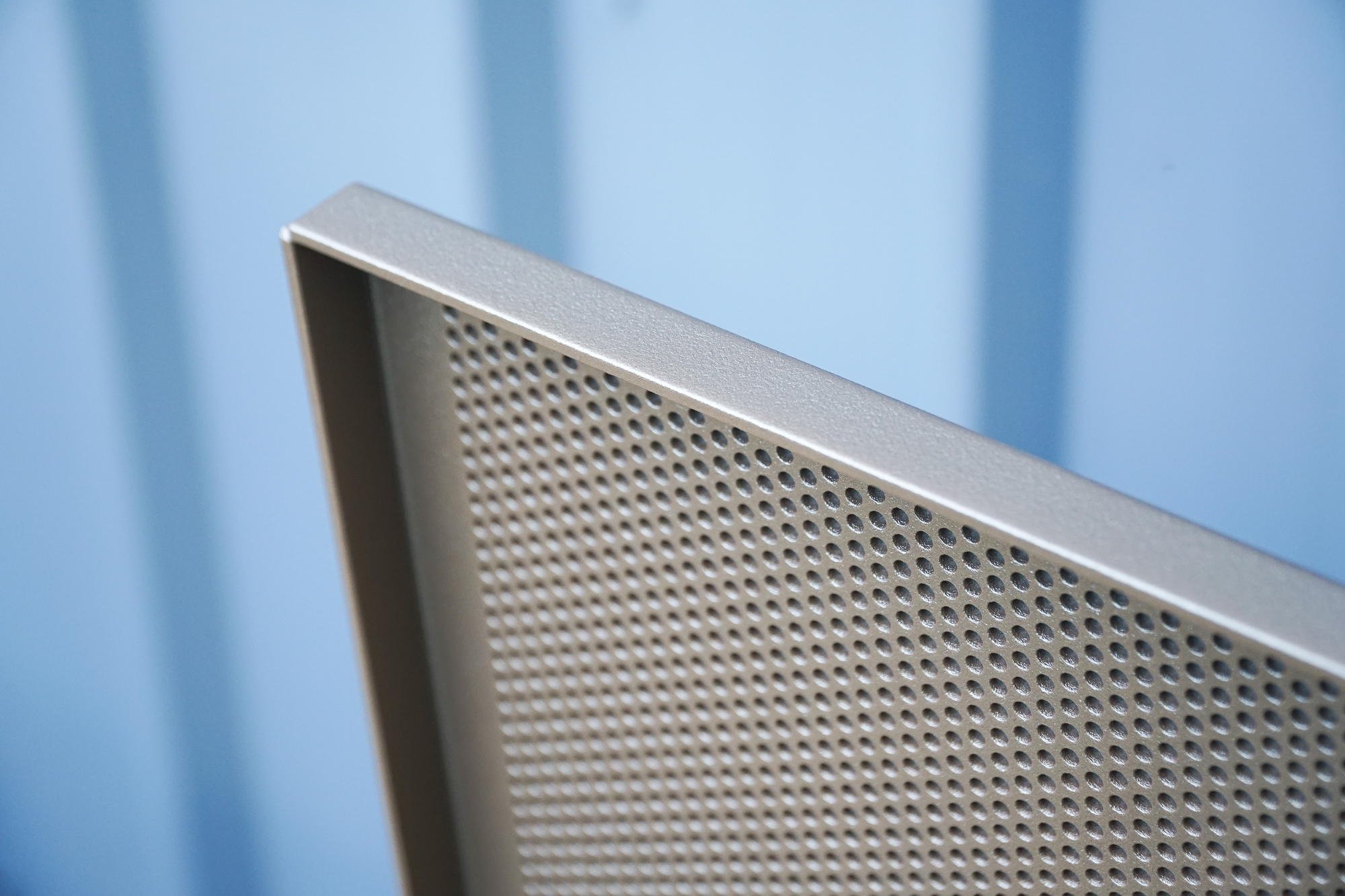 Bronze powder coated panel foldedDSC00120 - Arrow Metal