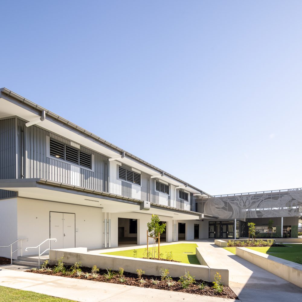 Perforated Signage, Thuringowa State High School - Arrow Metal